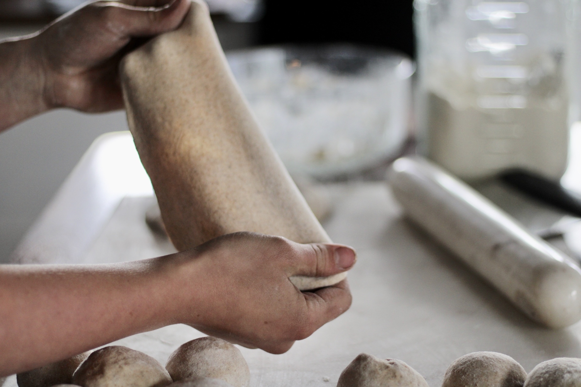 Spelt & Rye sourdough pita bread – the potters table