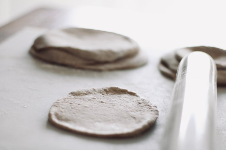 Spelt & Rye sourdough pita bread – the potters table