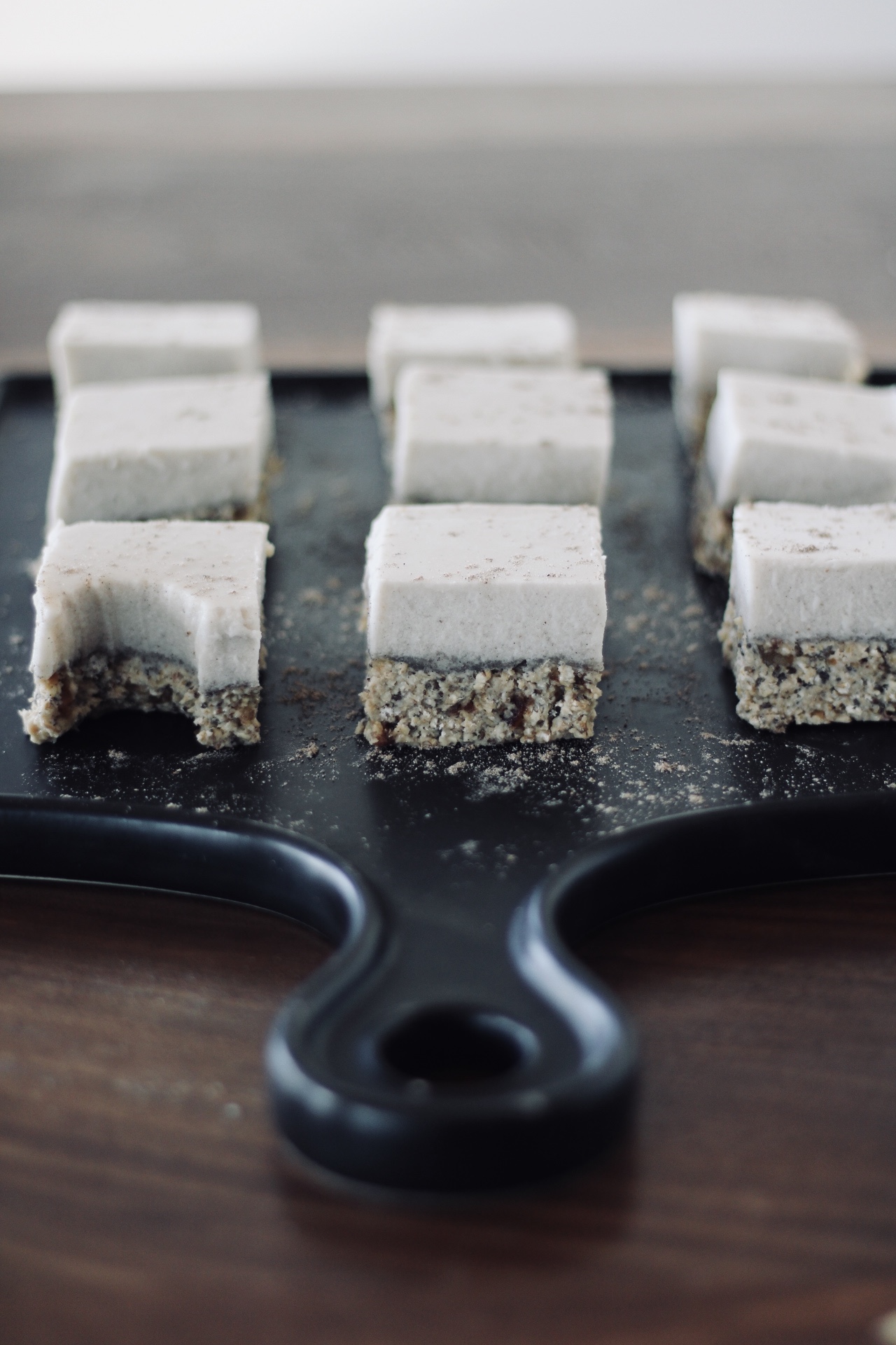 Healthy Coconut Cardamom bars – the potters table